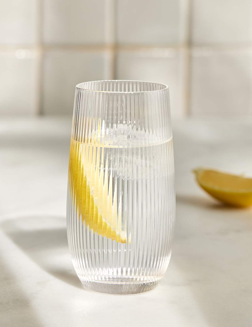Set of 6 Maxim Optic Hi Ball Glasses | M&S Collection | M&S
