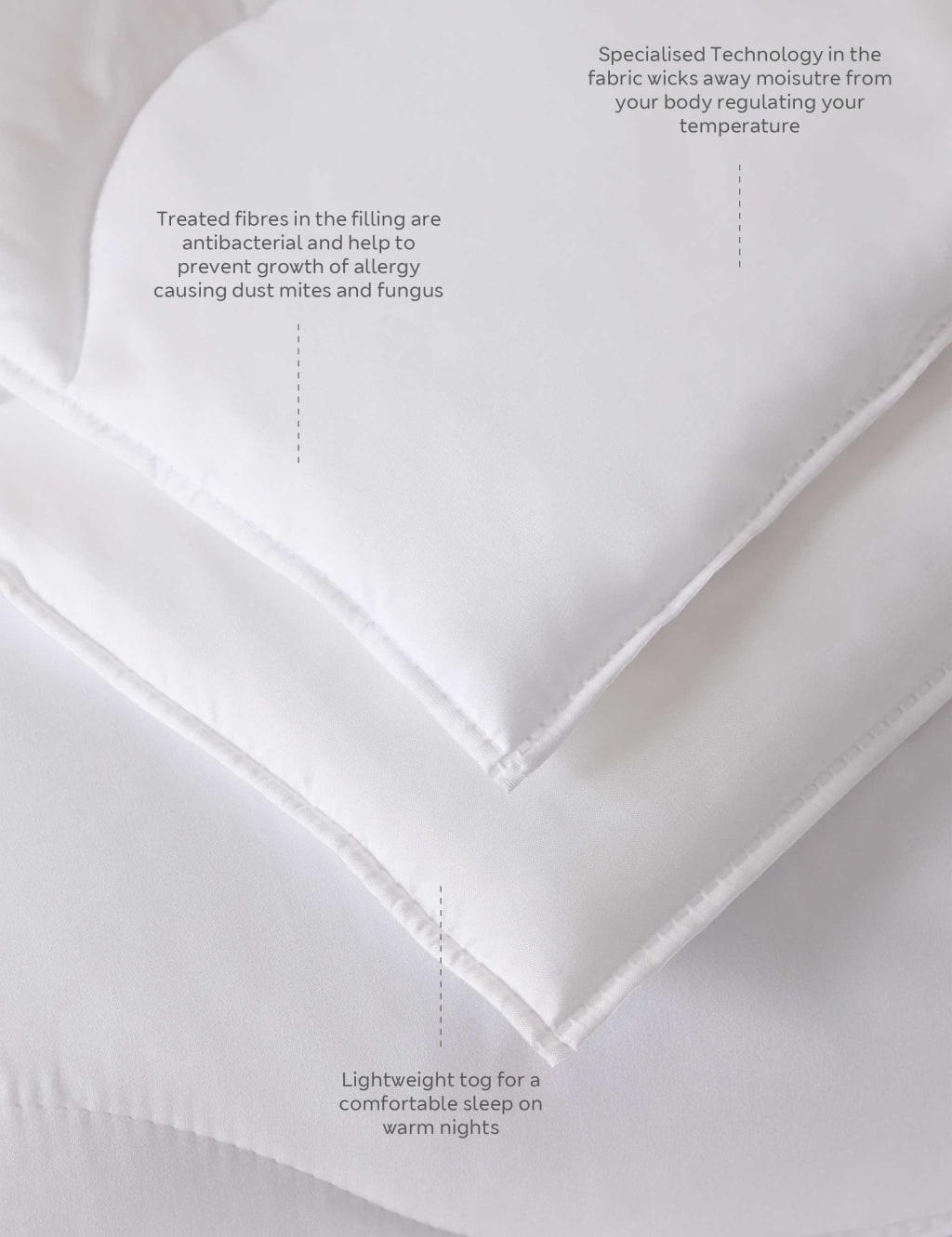Fresh & Cool 2.5 Tog Duvet | M&S Collection | M&S