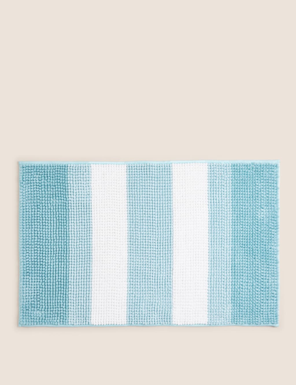 Bobble Striped Bath Mat | M&S Collection | M&S