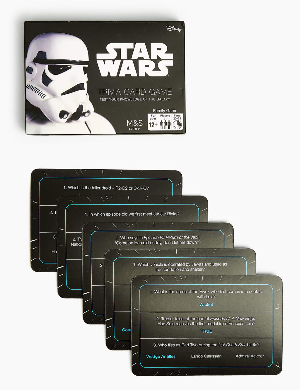 Star Wars™ Trivia Card Game | M&S IE