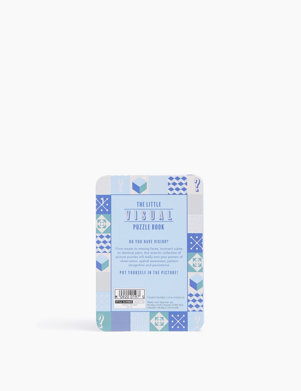 Little Visual Puzzle Book | M&S IE