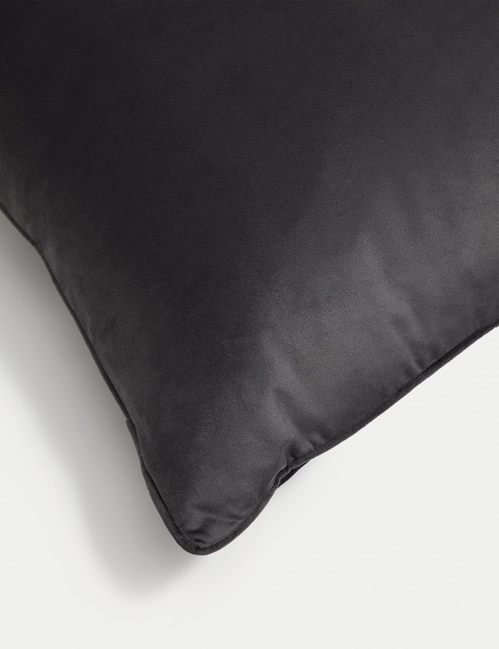 Velvet Piped Large Cushion | M&S Collection | M&S
