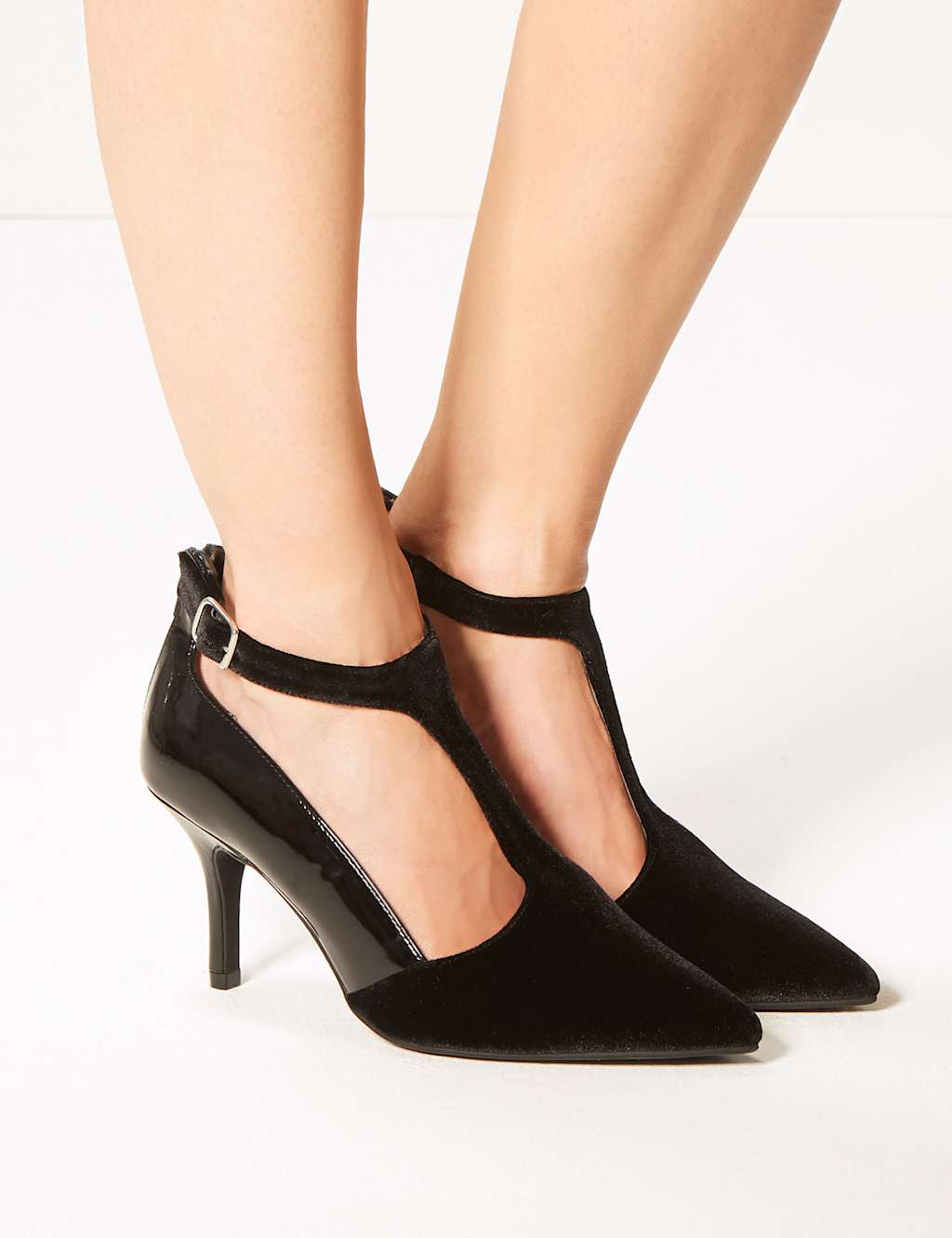 Extra Wide Fit Stiletto Heel Court Shoes | M&S Collection | M&S IE