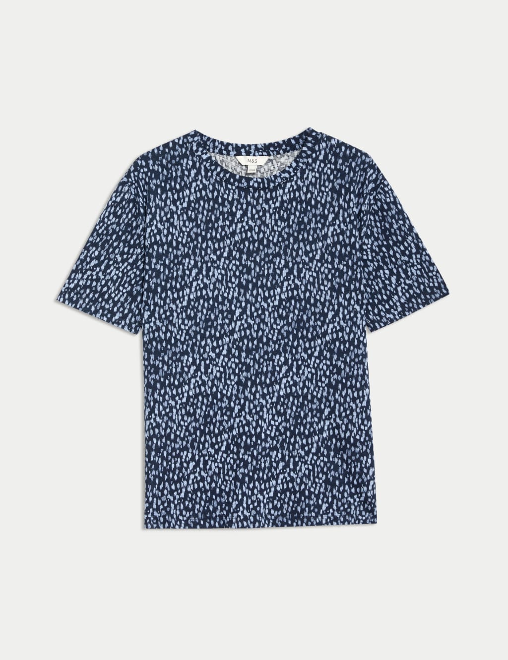 Cotton Modal Blend Printed T-Shirt | M&S Collection | M&S