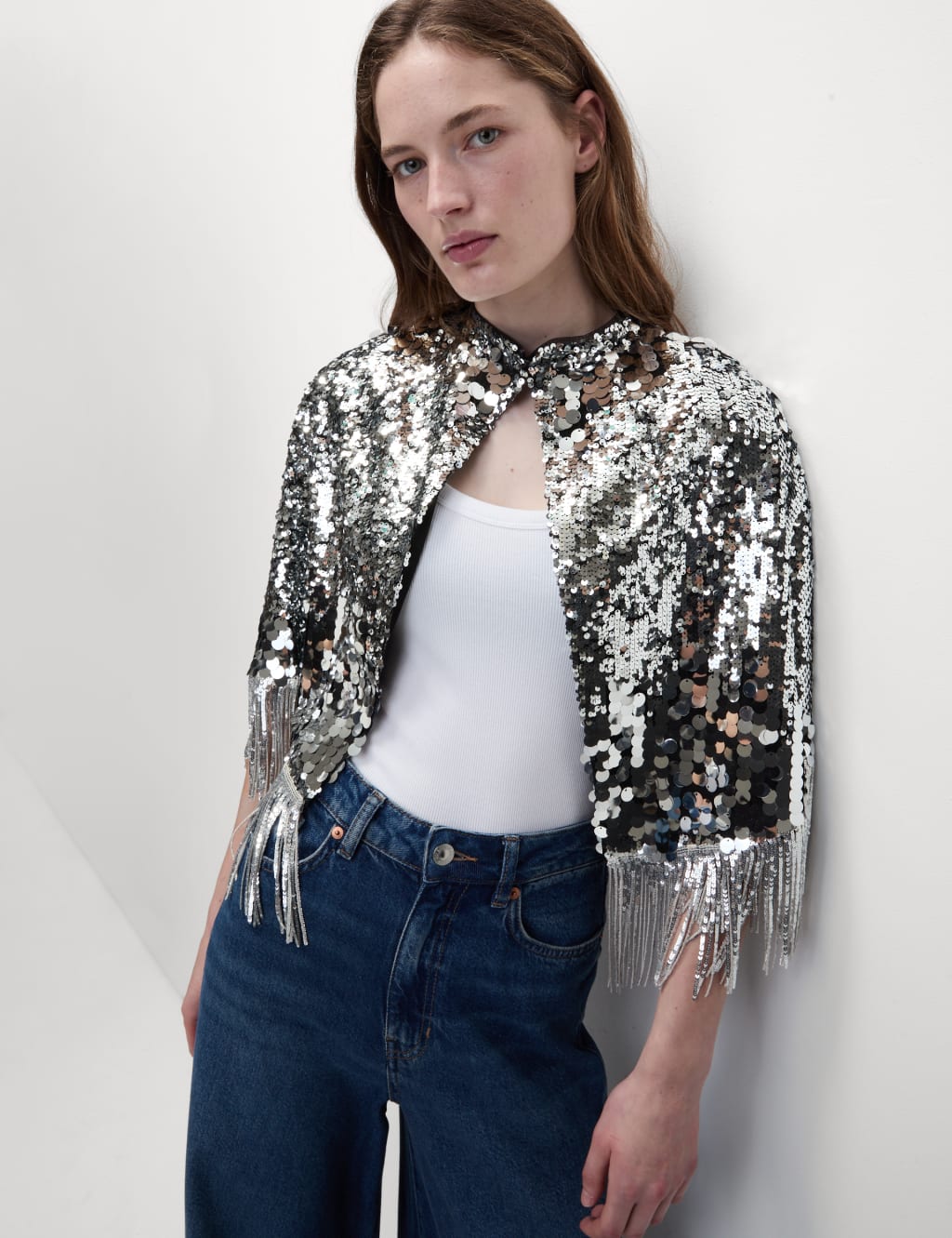 Sparkly Cape | M&S Collection | M&S