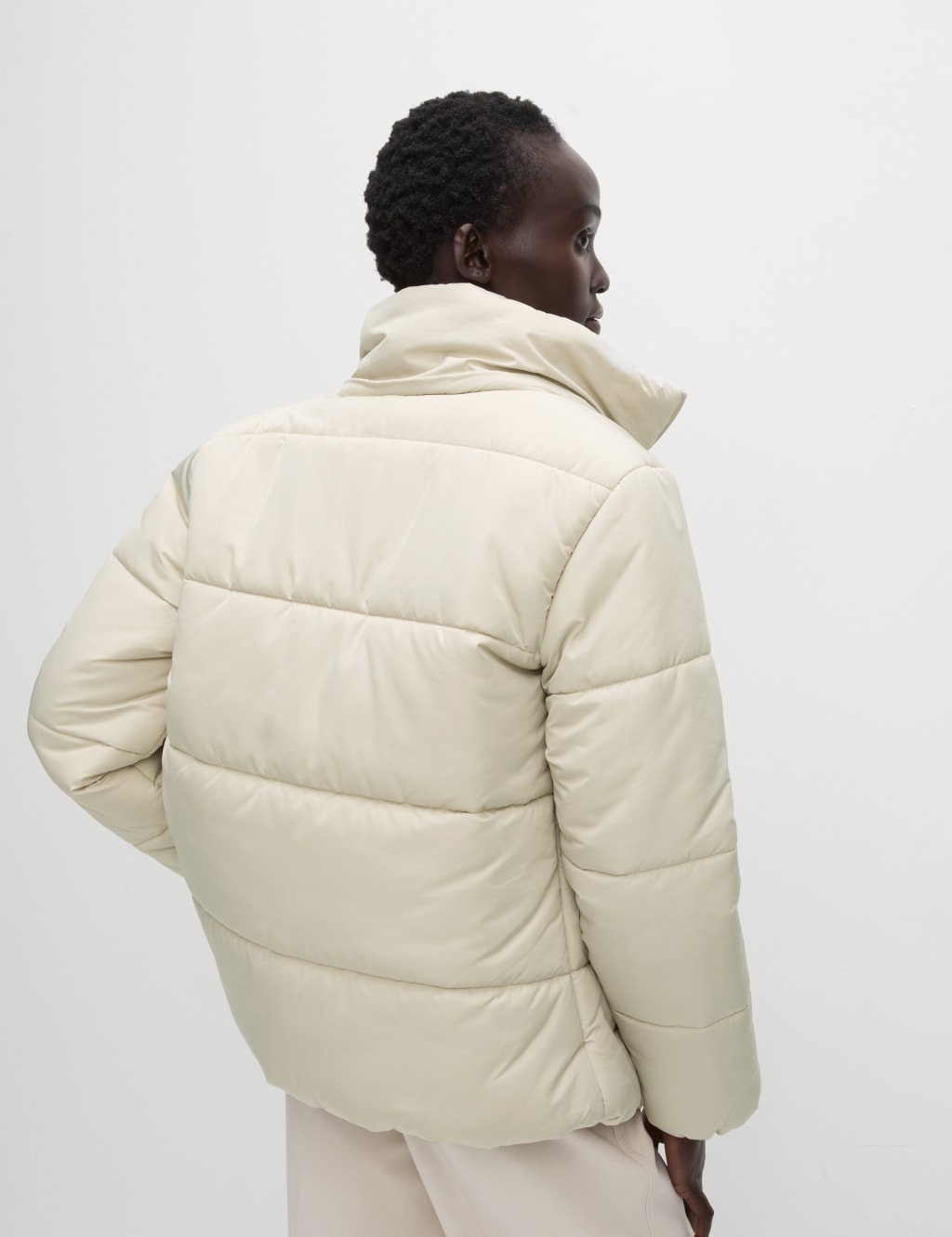 Thermowarmth Hooded Puffer Jacket M S Collection M S