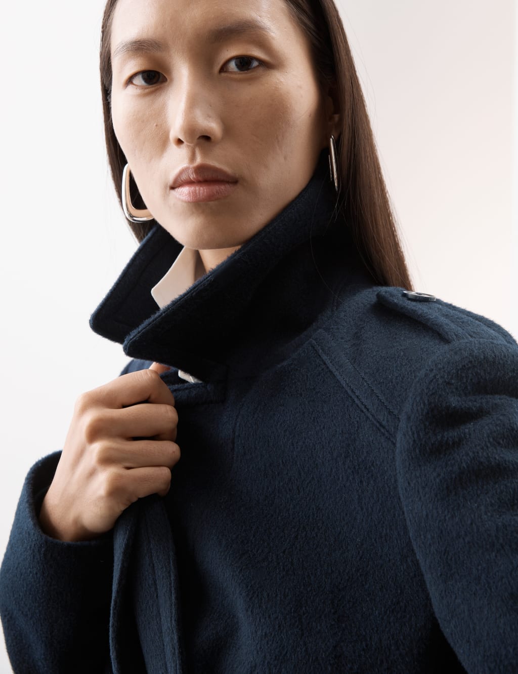 Pure Wool Tailored Coat | Autograph | M&S