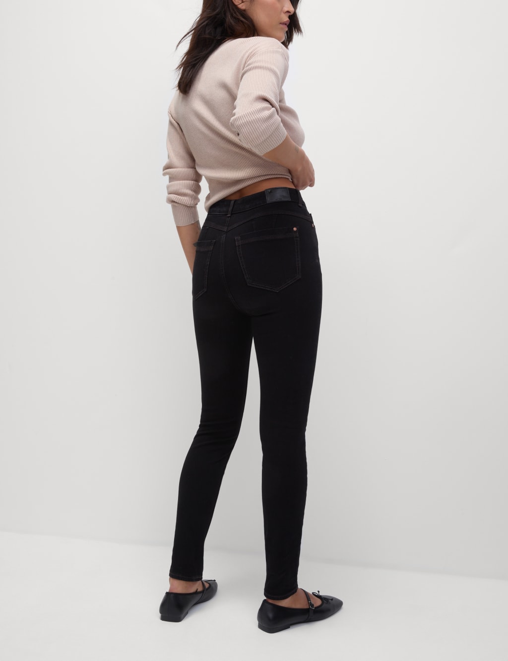 Magic Shaping High Waisted Skinny Jeans | M&S Collection | M&S