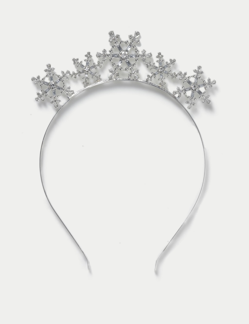 Christmas Silver Tone Snowflake Headband | M&S Collection | M&S