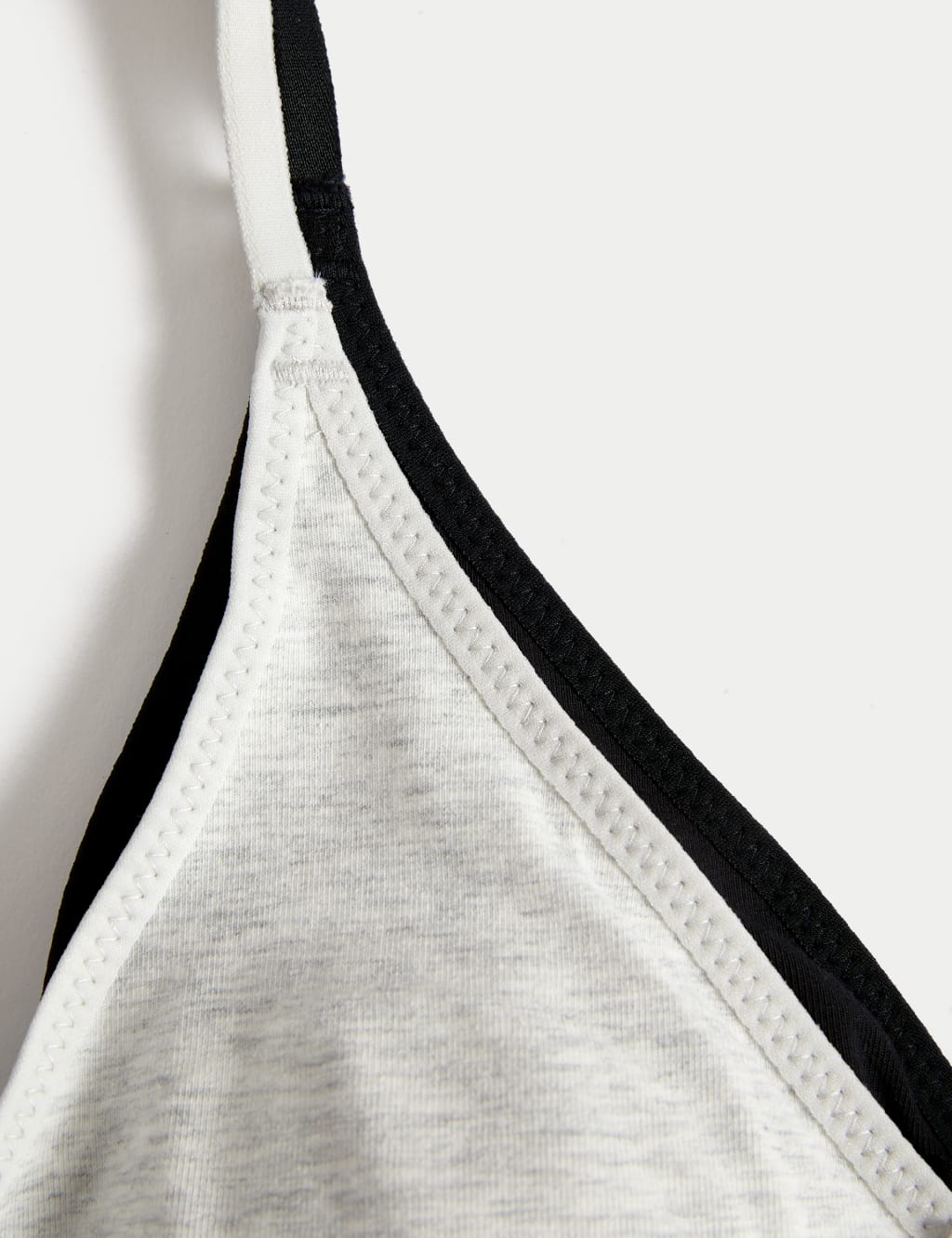 2pk Non-Wired Bralette First Bra AA-D | M&S Collection | M&S