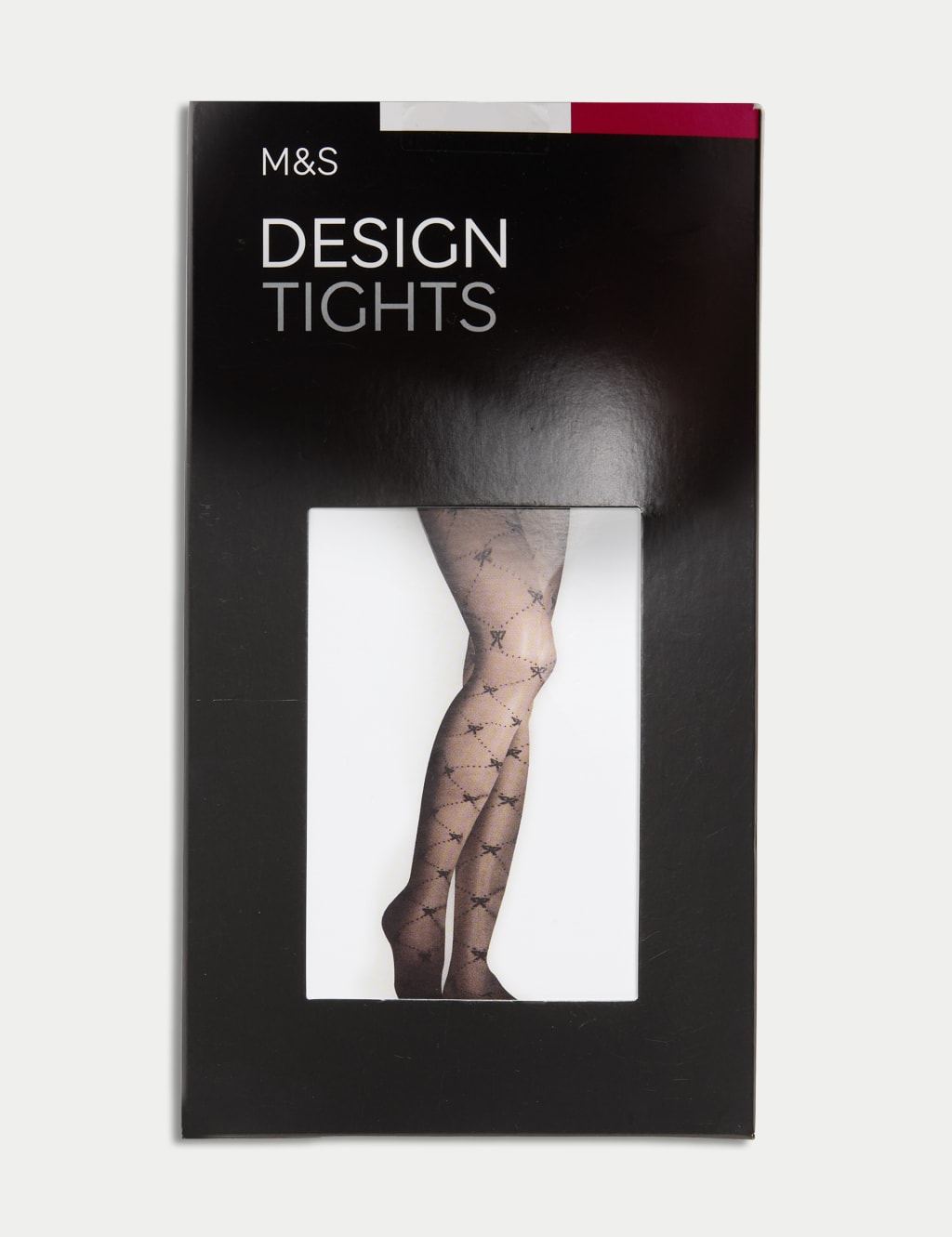 Sheer Bow Diamond Tights | M&S Collection | M&S