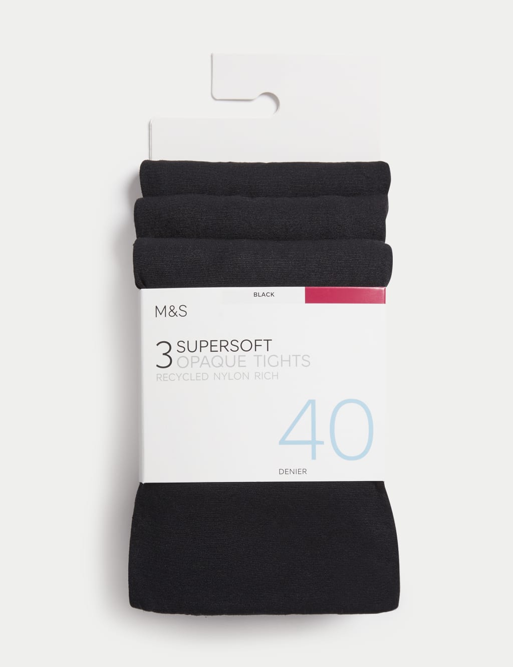 3pk 40 Denier Supersoft Matt Tights | M&S Collection | M&S