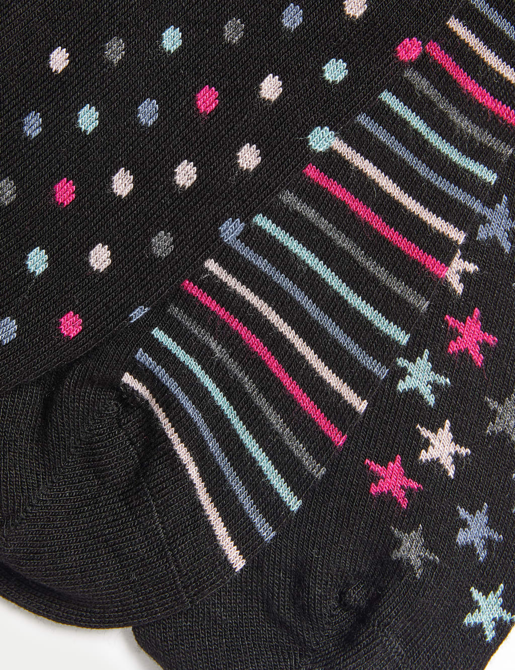 5pk Sumptuously Soft Ankle Socks M S Collection M S