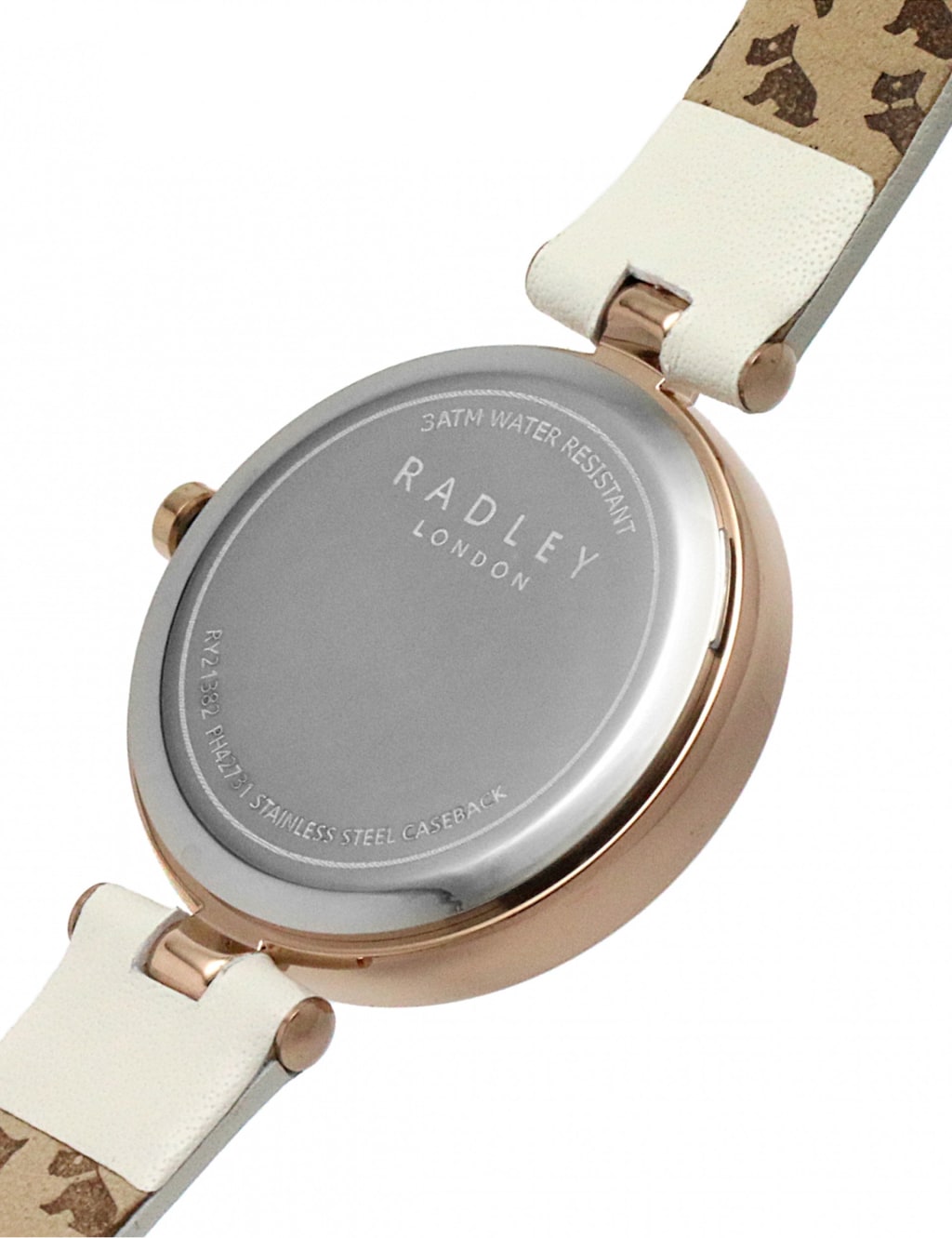 Radley Grey Leather Watch | Radley | M&S