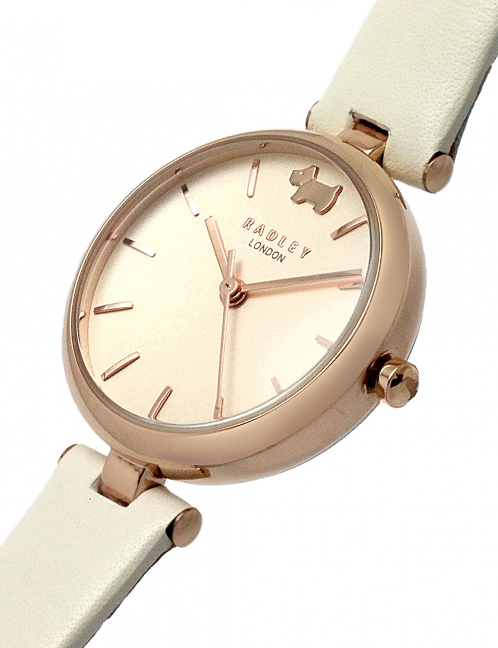 Radley Grey Leather Watch | Radley | M&S