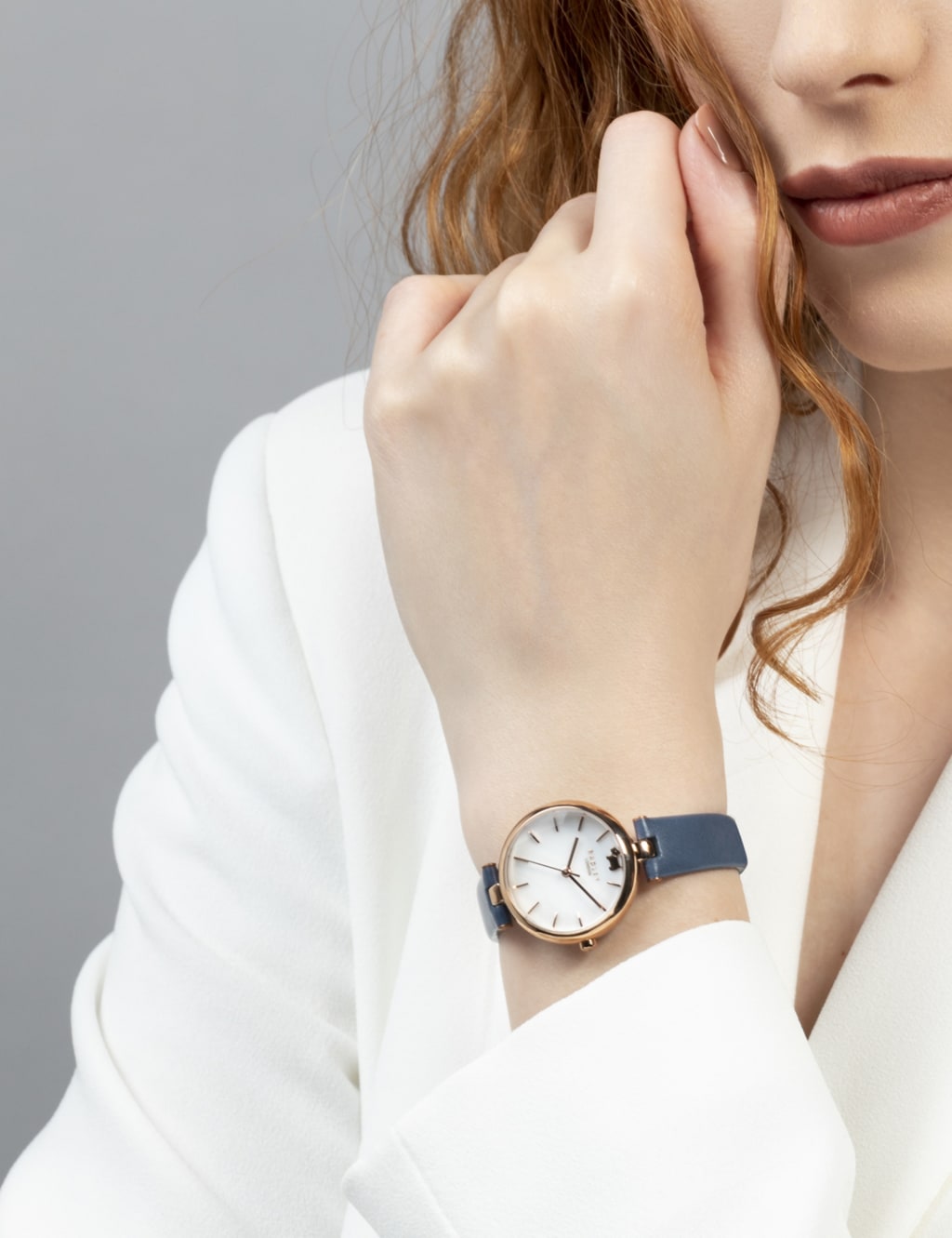 Radley Scottie Dog Blue Leather Watch | Radley | M&S