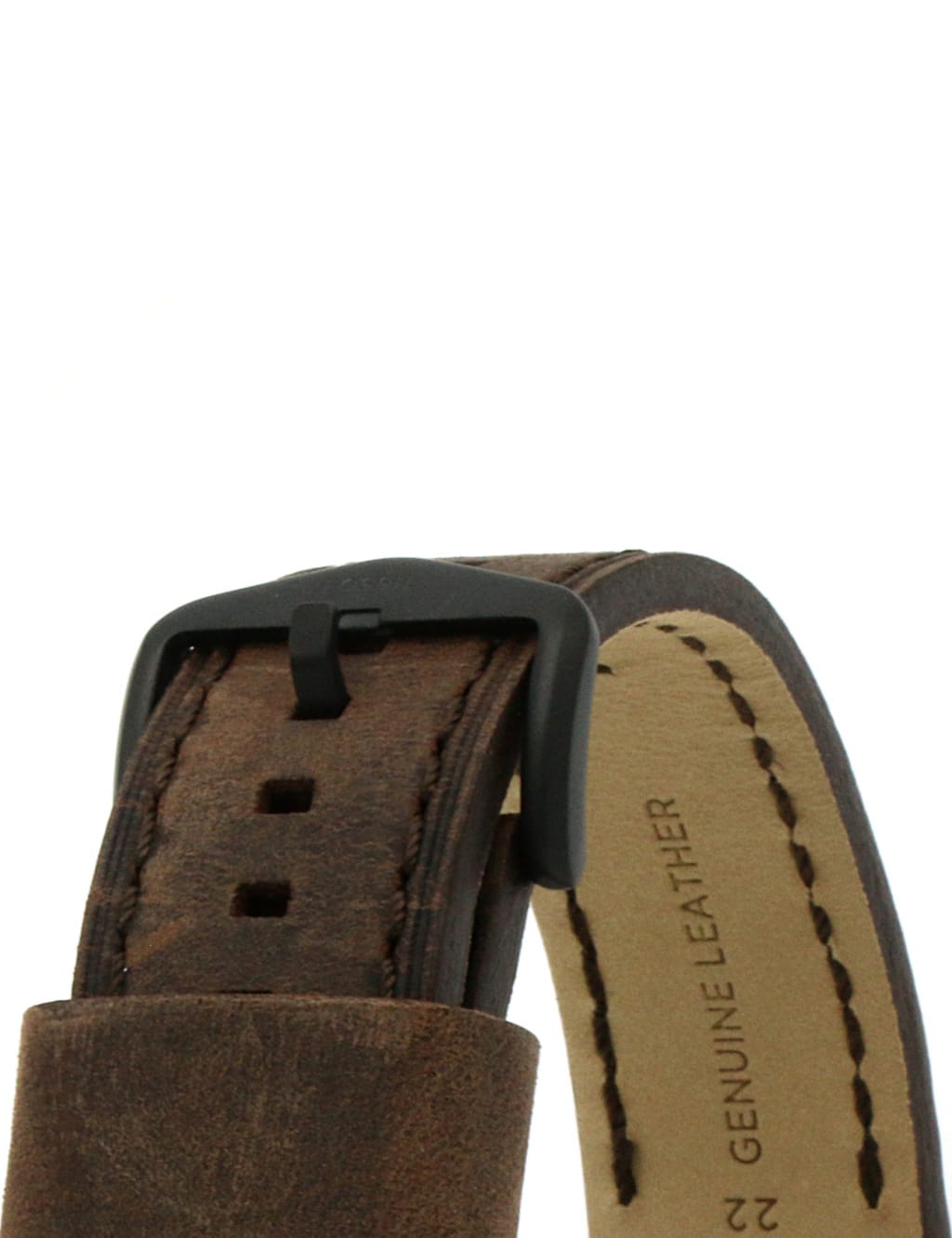 Fossil Machine Brown Leather Chronograph Watch Gift Set | Fossil | M&S