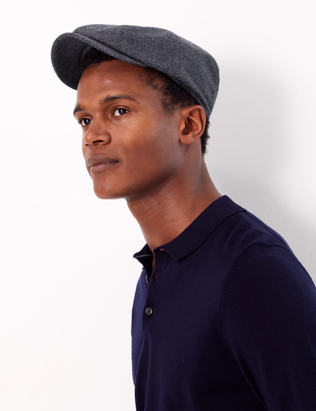 Textured Baker Boy Hat | M&S Collection | M&S IE