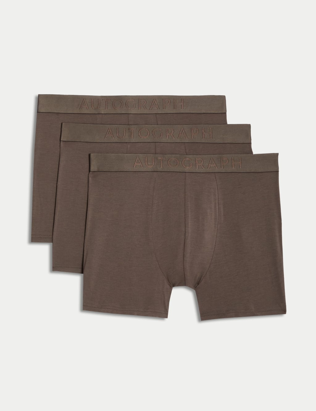 3pk Supima® Cotton Modal Supersoft Trunk Box | Autograph | M&S