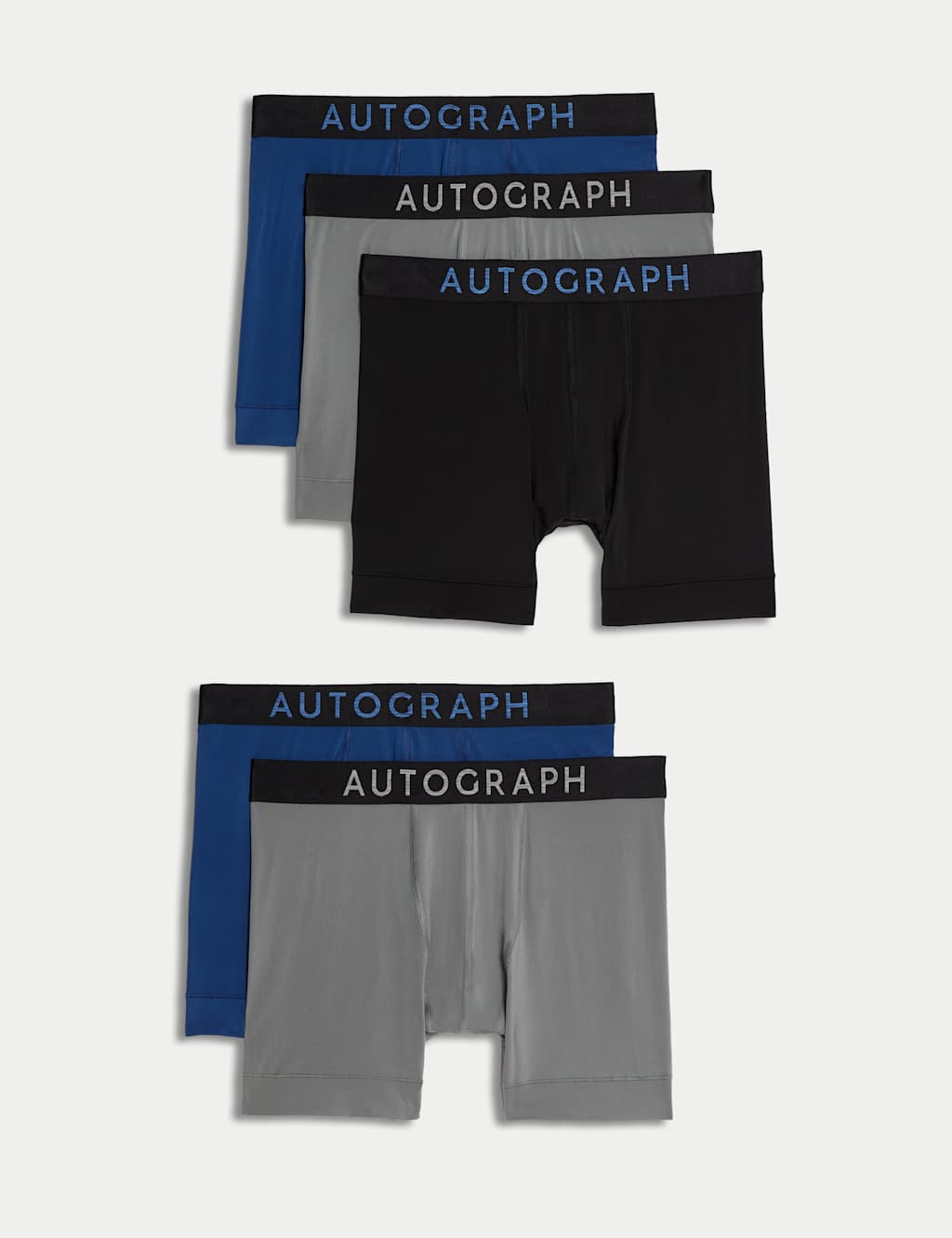 5pk Cool & Fresh™ Stretch Sport Trunks | Autograph | M&S