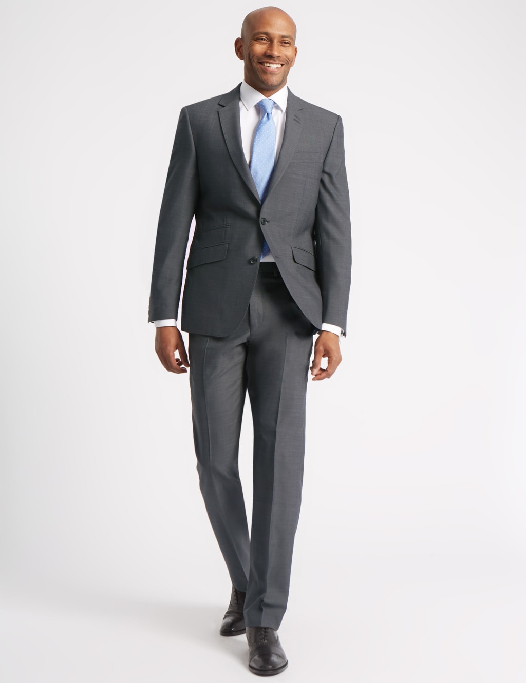 Grey Tailored Fit Jacket | M&S Collection | M&S IE