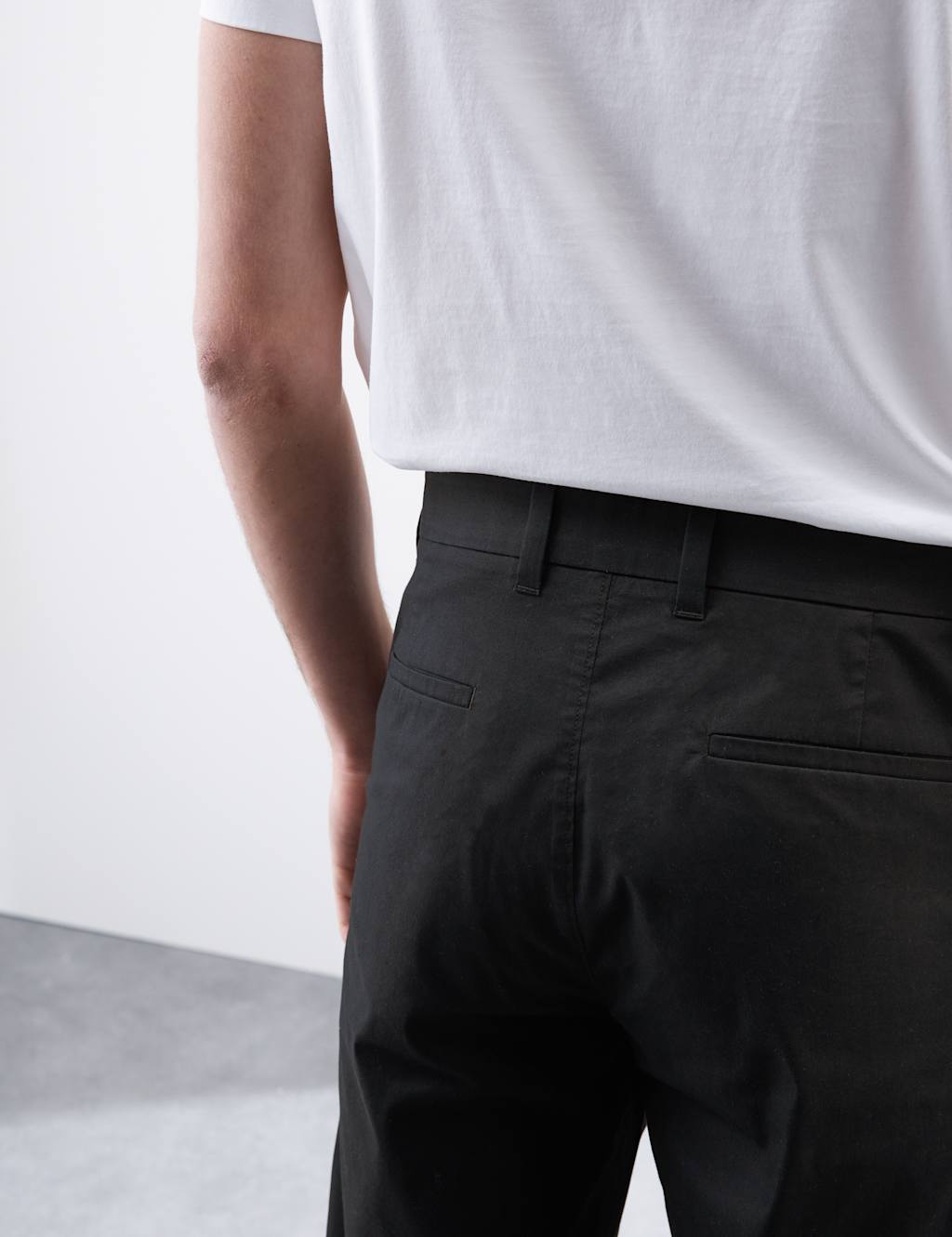 Super Lightweight Loose Fit Elasticated Waist Trousers | Autograph | M&S