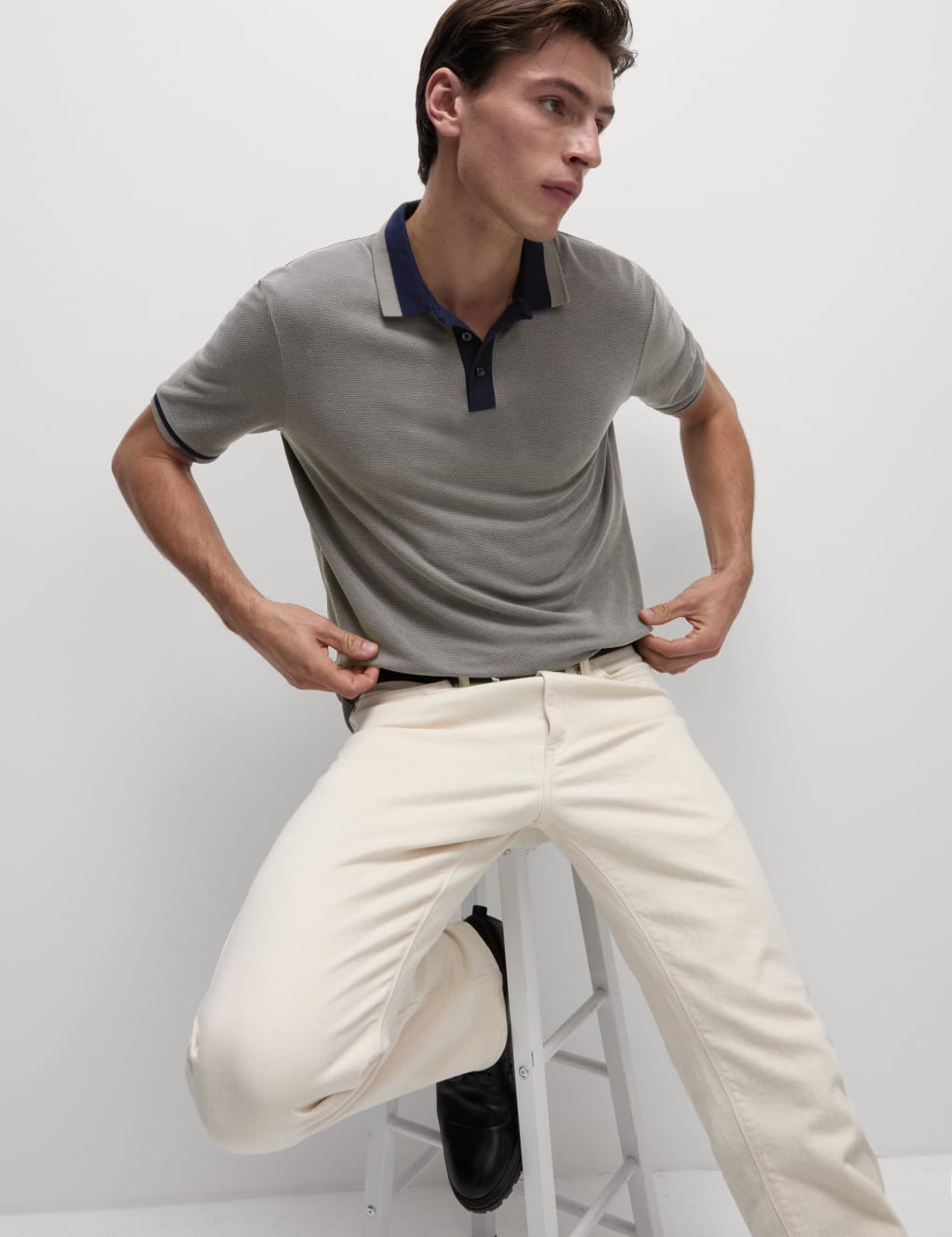 Modal Rich Polo Shirt | M&S Collection | M&S