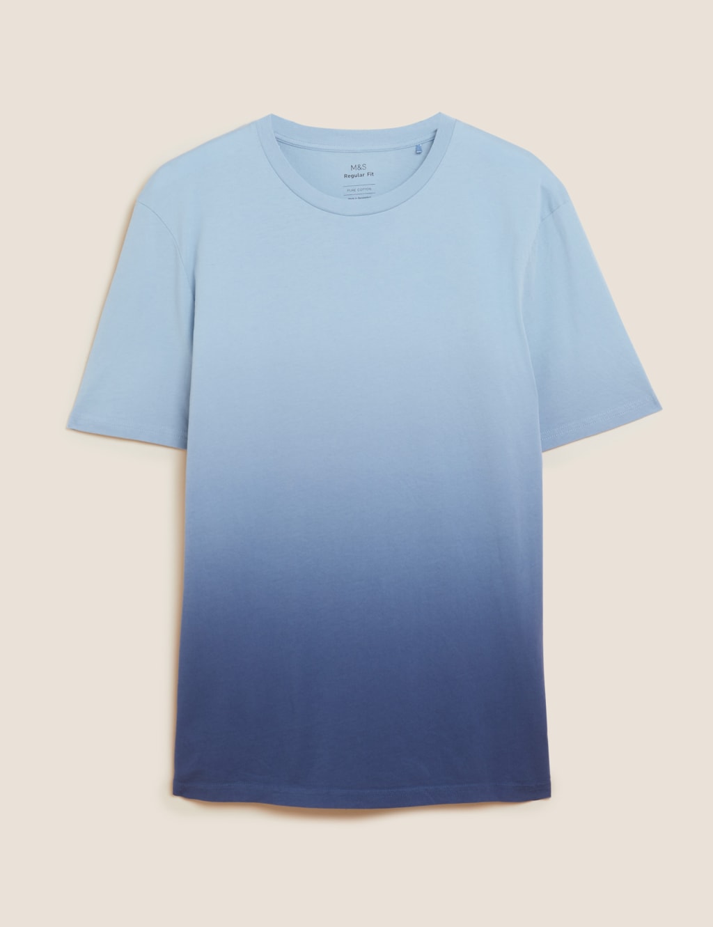 Pure Cotton Ombre T-Shirt | M&S Collection | M&S