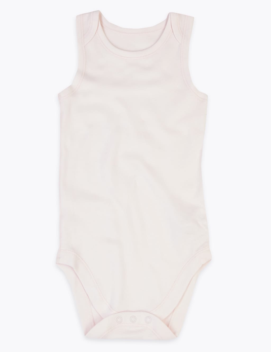 Adaptive Pure Cotton Bodysuit (3-16 Yrs) | M&S