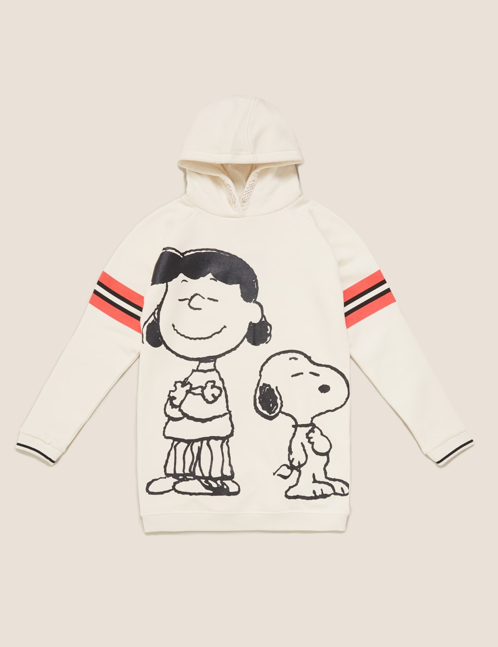 Snoopy™ Cotton Rich Longline Hoodie (6-16 Yrs) | M&S IE
