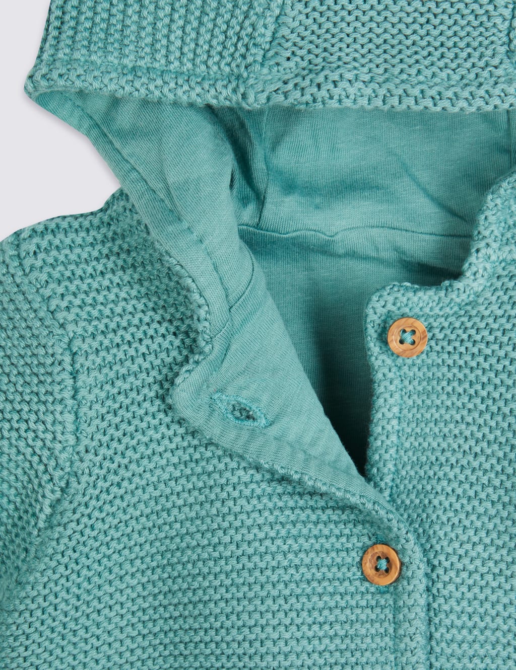 Pure Cotton Knitted Hooded Whale Cardigan | M&S