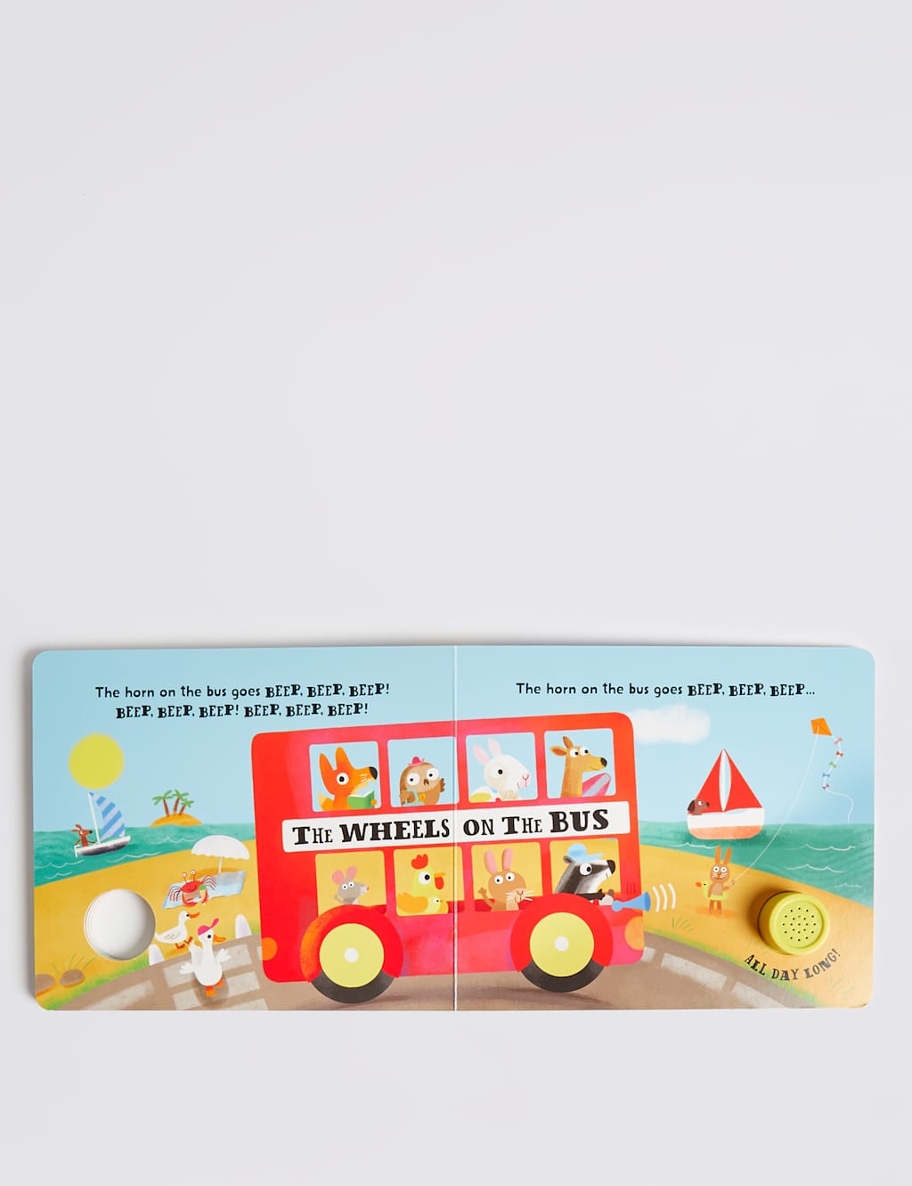 Wheels on the Bus Sound Book | M&S IE