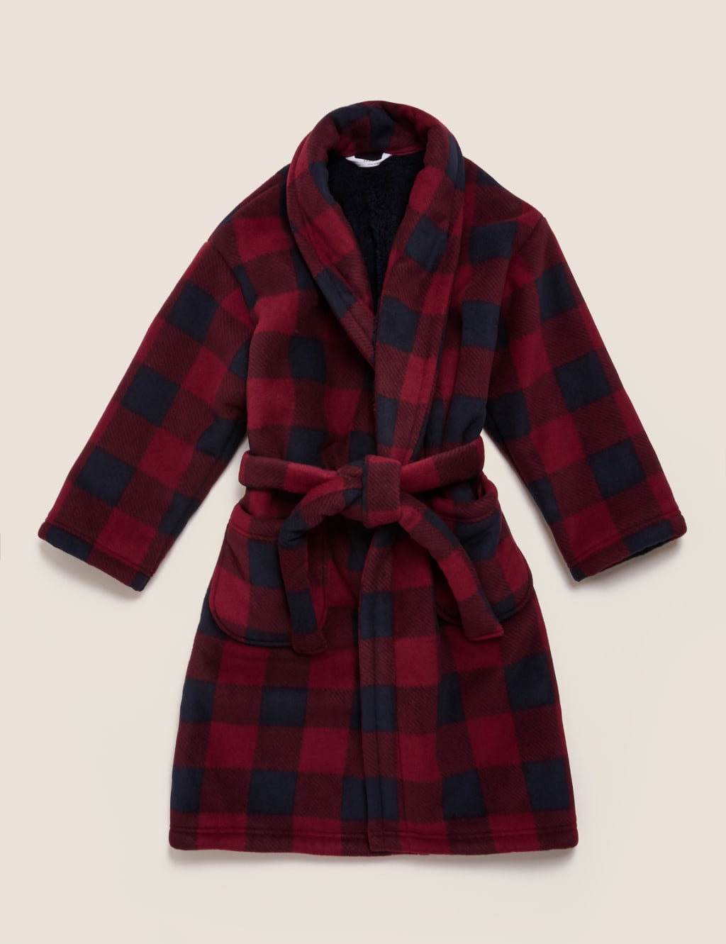 Checked Dressing Gown (6-16 Yrs) | M&S