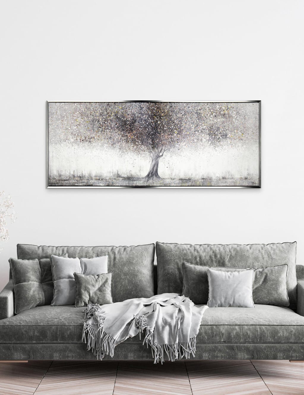 Aurora Nature Rectangle Framed Art | Gallery Direct | M&S