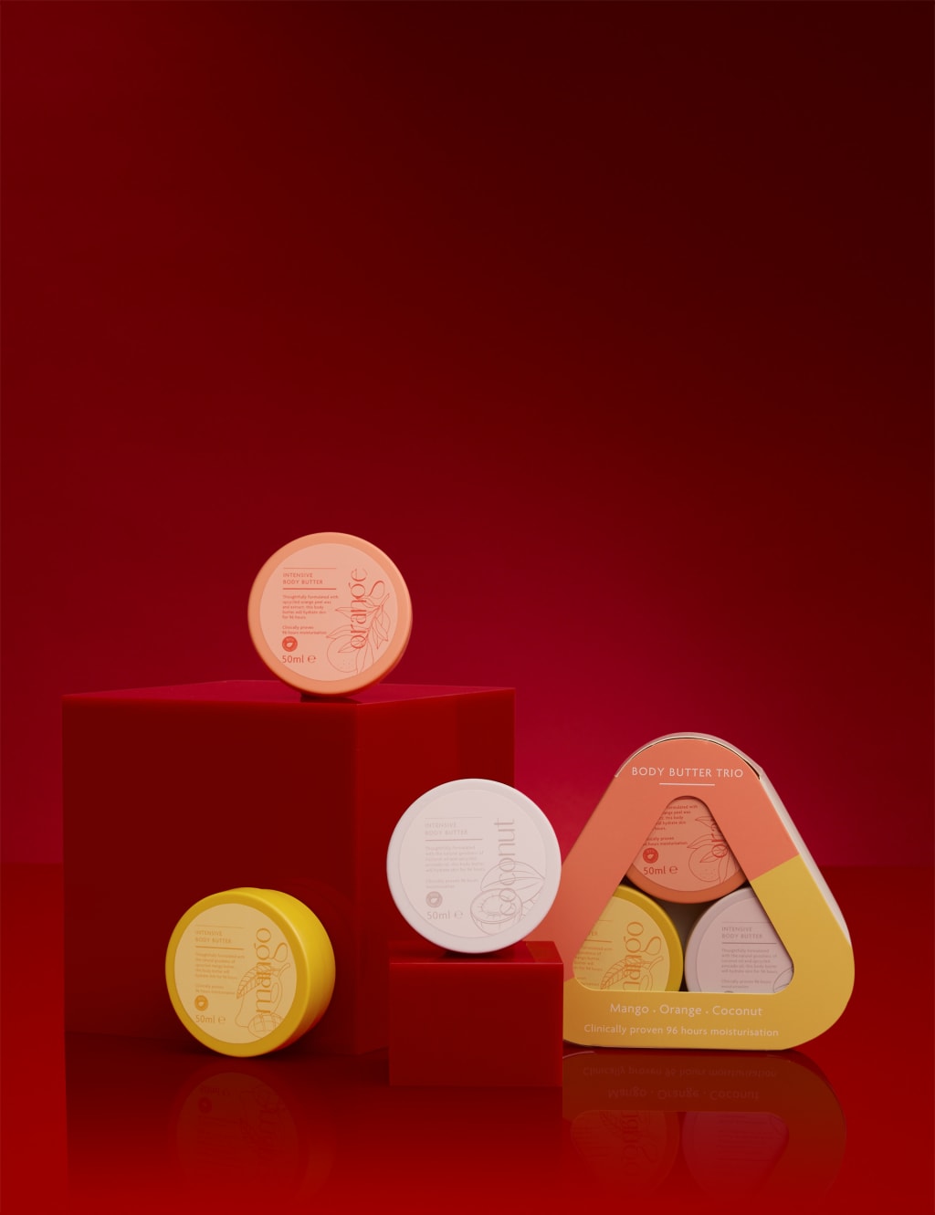 Fruity Body Butter Trio | Burst Bodycare | M&S