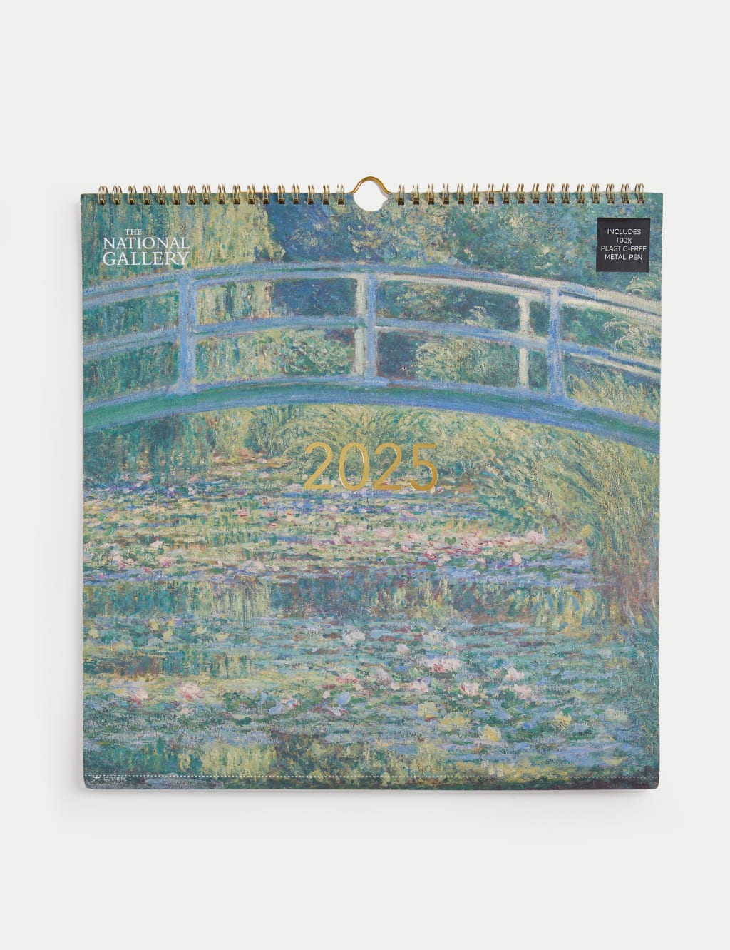 2025 Large Calendar with Pen - The National Gallery | M&S