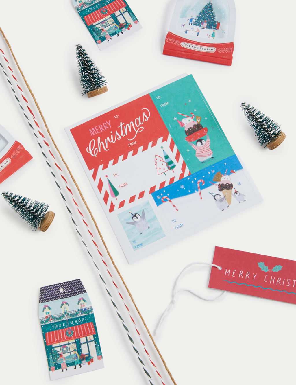 Christmas Gift Accessory Pack - Cute Festive Designs | M&S