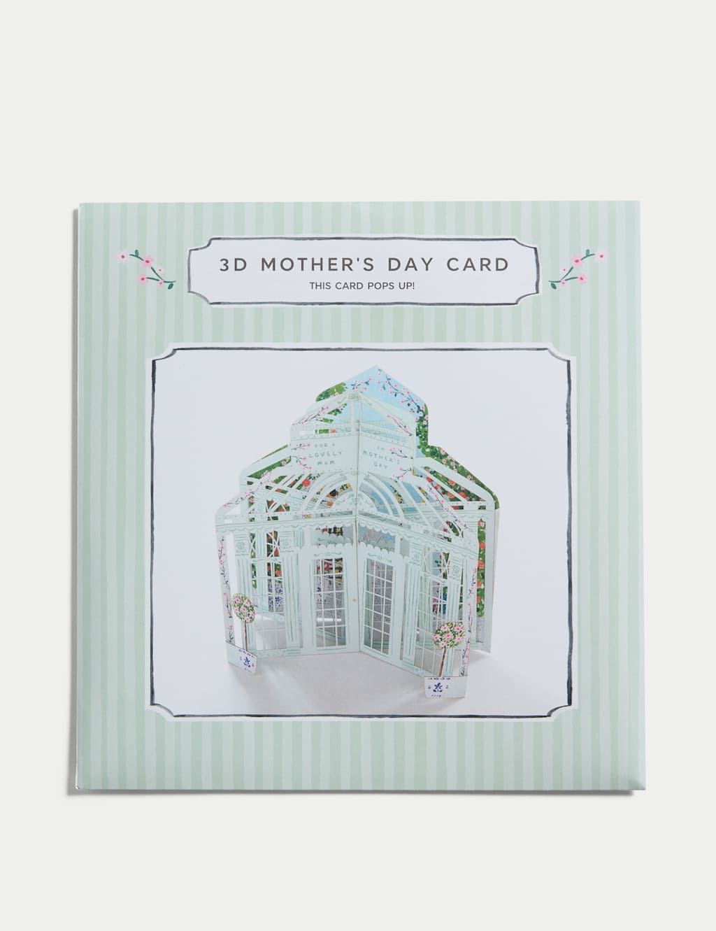 3D Pop Up Mother's Day Card - Greenhouse Design | M&S