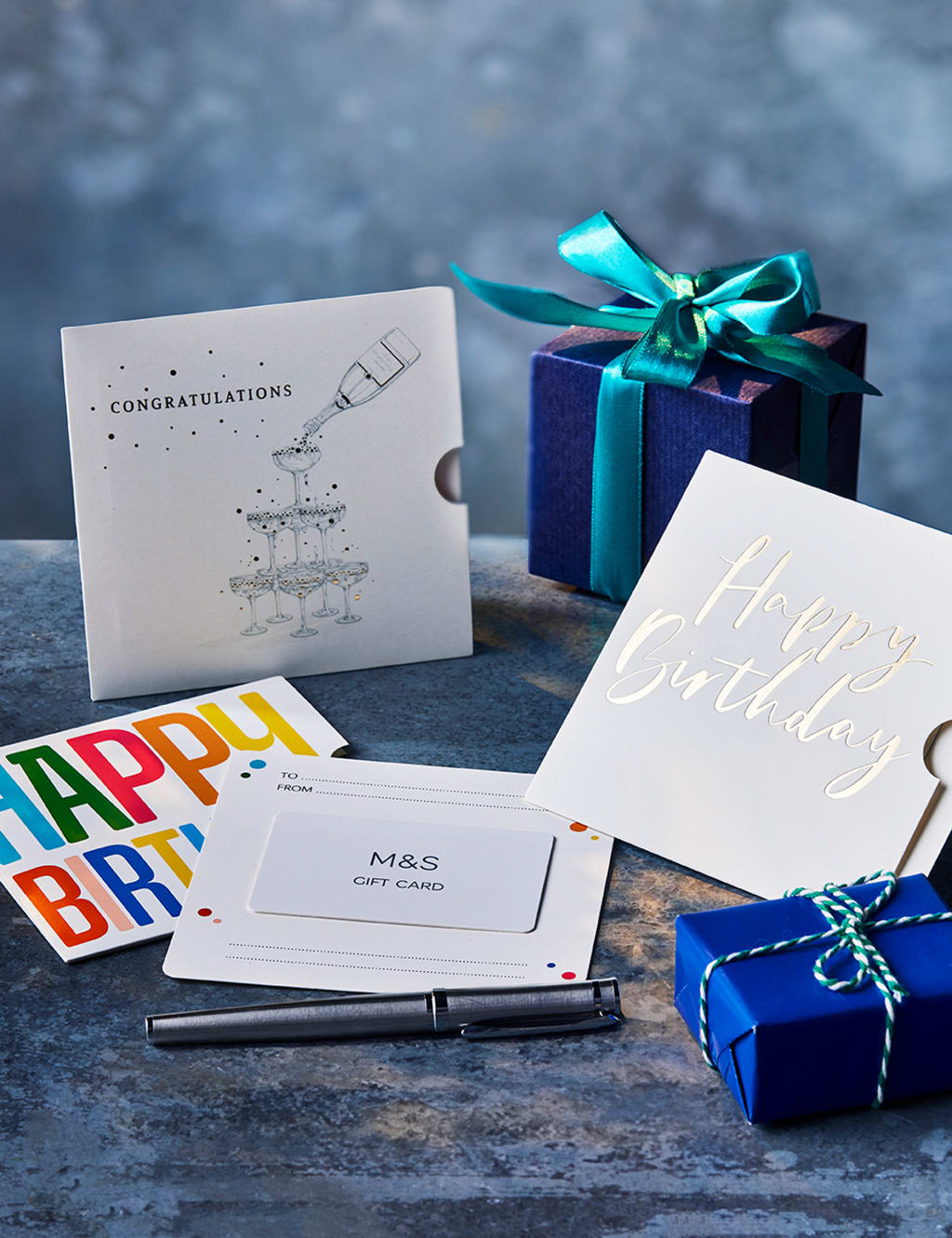 Gold Happy Birthday Gift Card | M&S