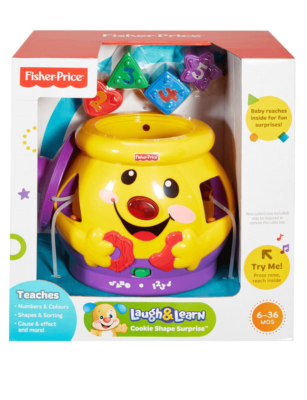 Laugh Learn Cookie Jar Toy 6 36 Mths Fisher Price M S