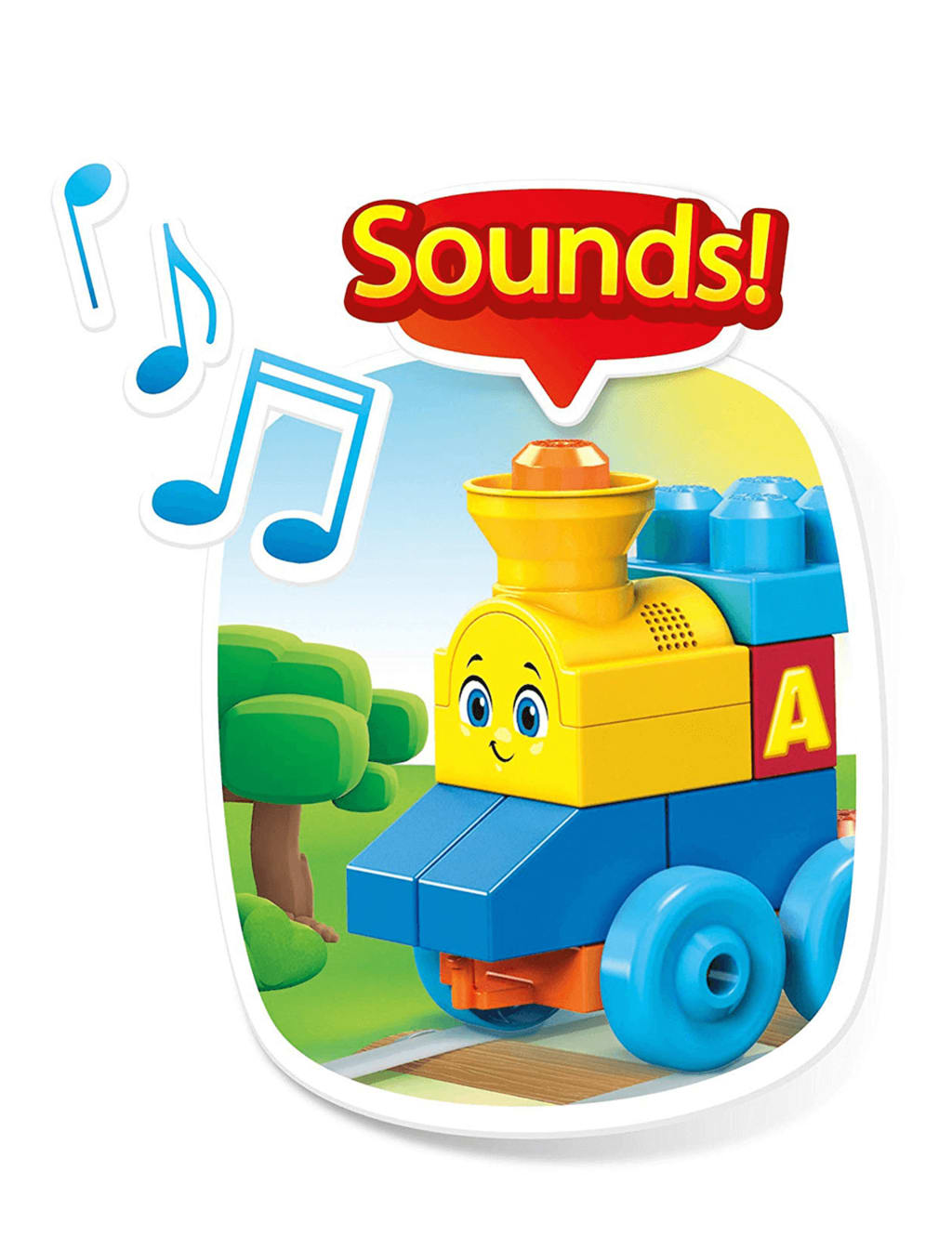 Alphabet Train Toy (1-5 Yrs) | Mega Bloks | M&S