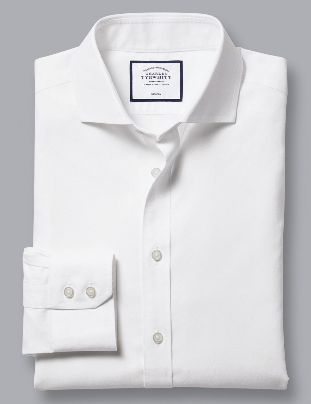 Slim Fit Non Iron Pure Cotton Twill Shirt | Charles Tyrwhitt | M&S