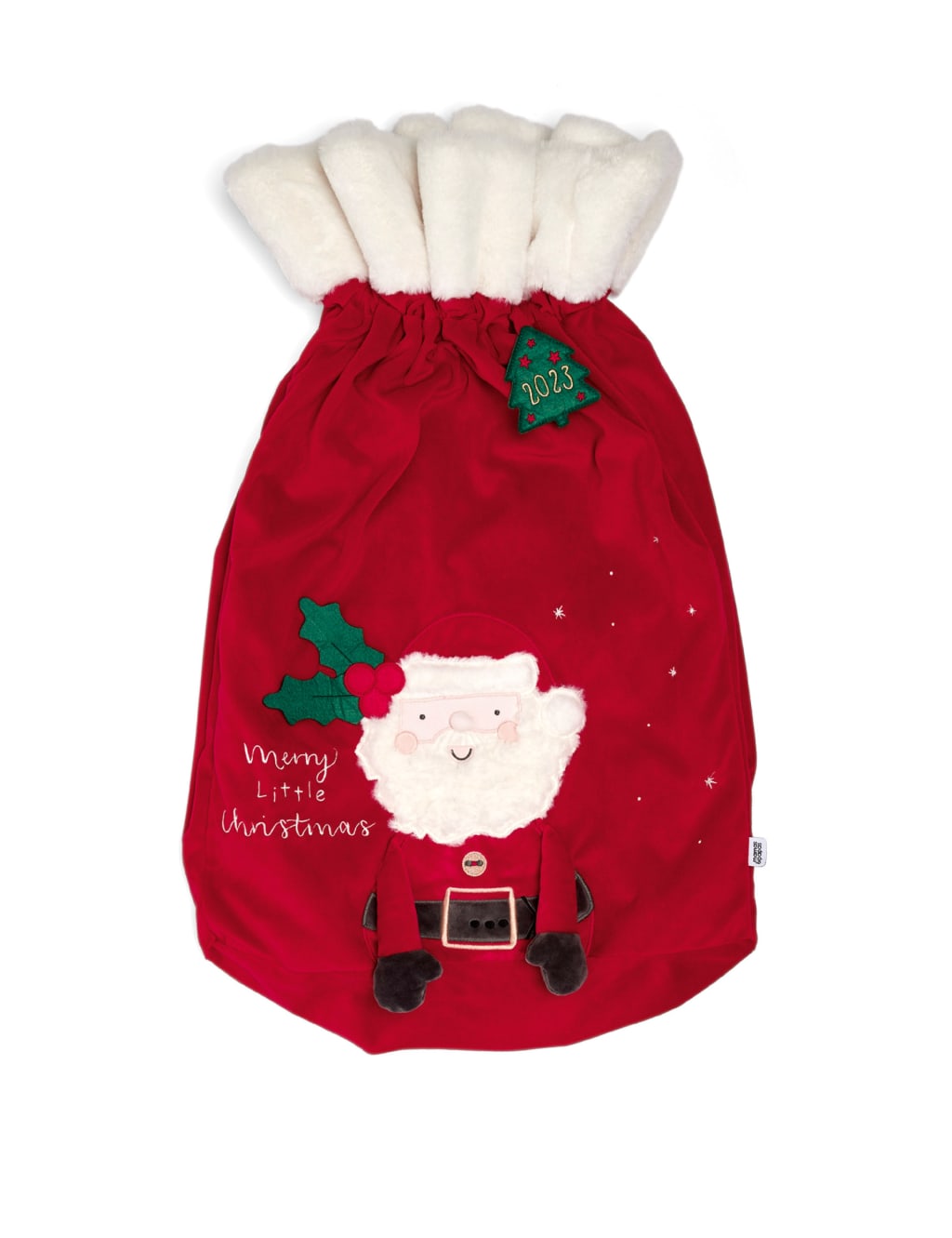 Large Christmas Sack - Santa 2023 | Mamas & Papas | M&S