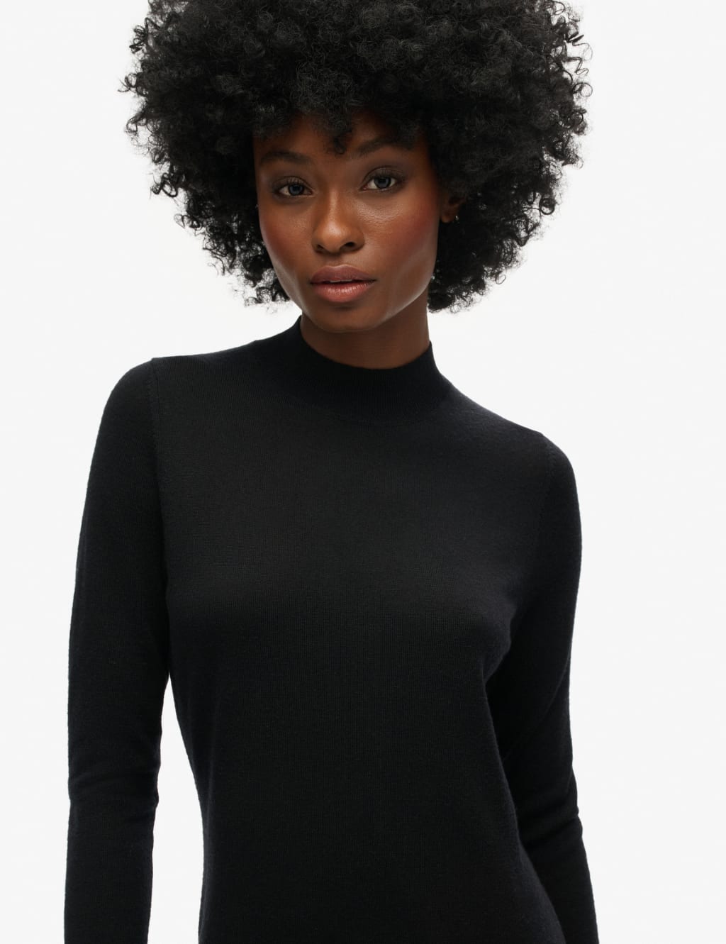 Pure Merino Wool Knitted Mini Relaxed Dress | Superdry | M&S