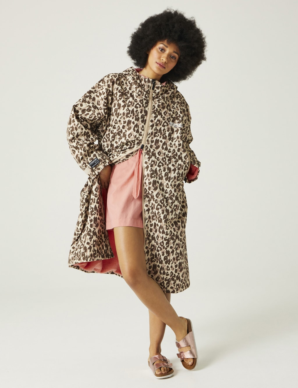 Waterproof Animal Print Changing Robe | Regatta | M&S