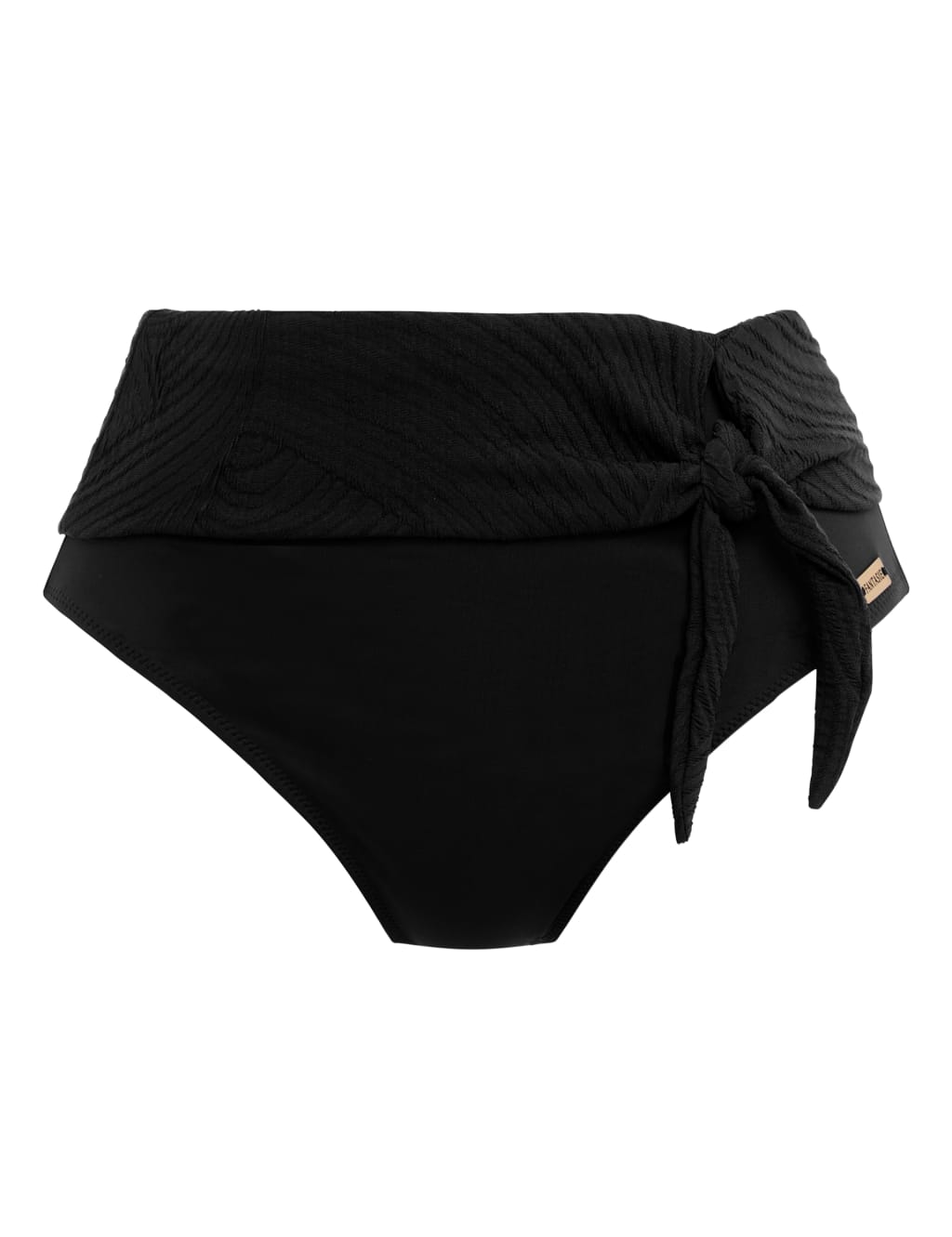 Ottawa Textured High Waisted Bikini Bottoms | Fantasie | M&S