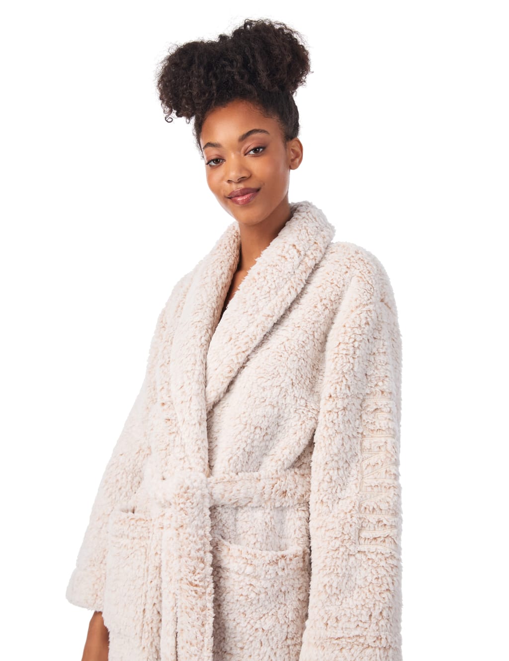 Fleece Robe | DKNY | M&S