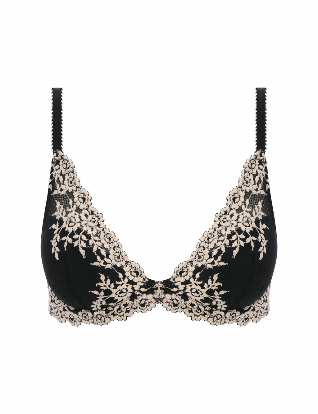 Embrace Floral Lace Wired Plunge Bra | Wacoal | M&S
