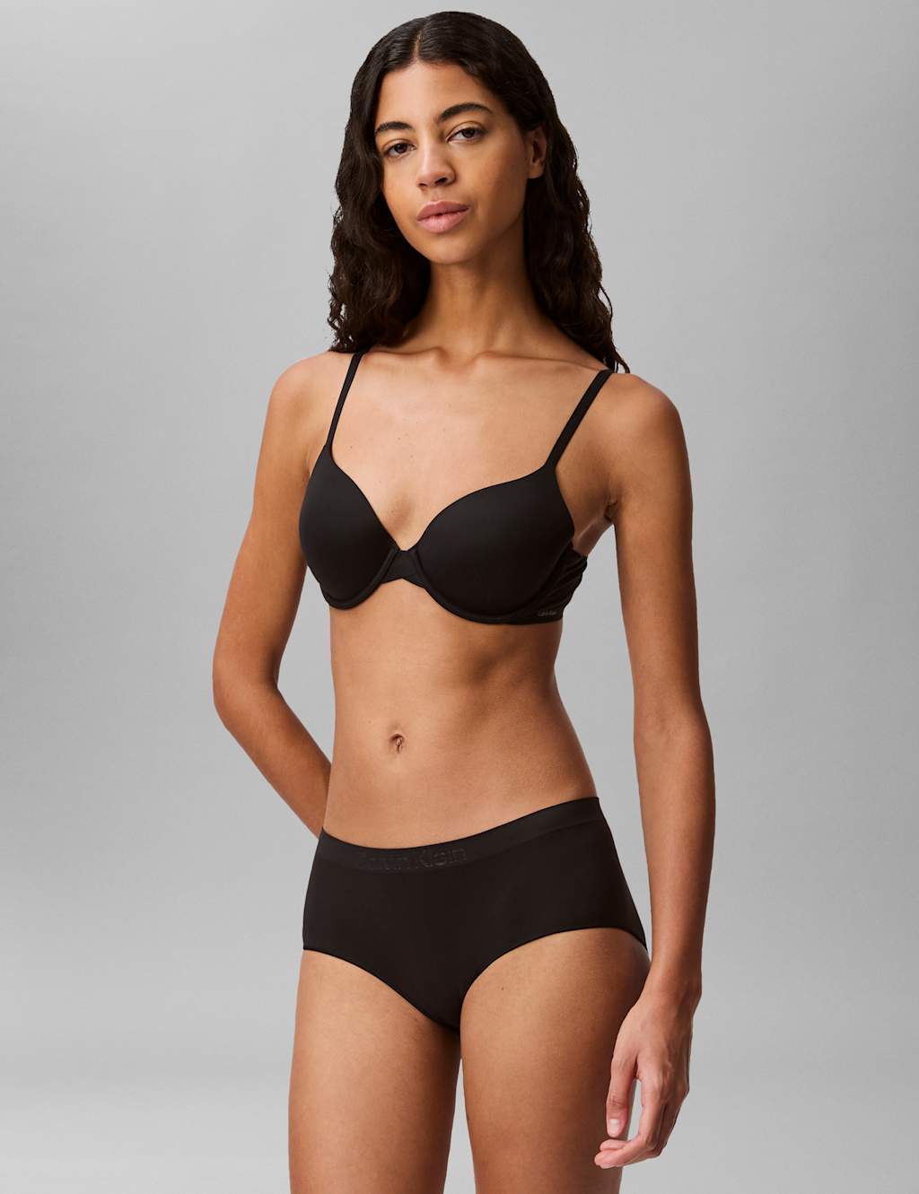 Perfectly Fit Full Cupt Shirt Bra B F Calvin Klein M S