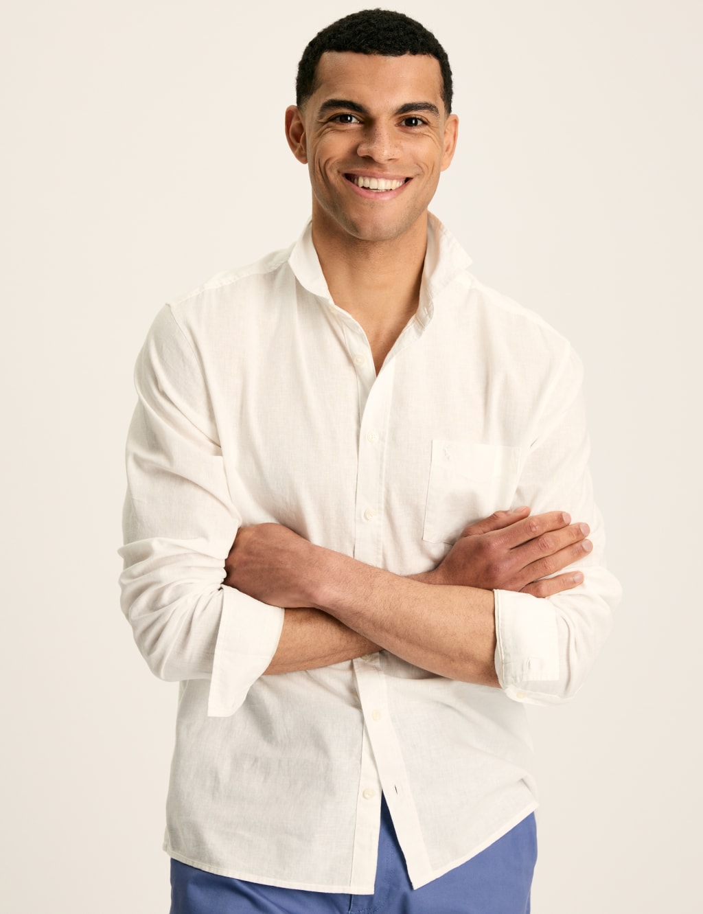 Linen Rich Shirt | Joules | M&S